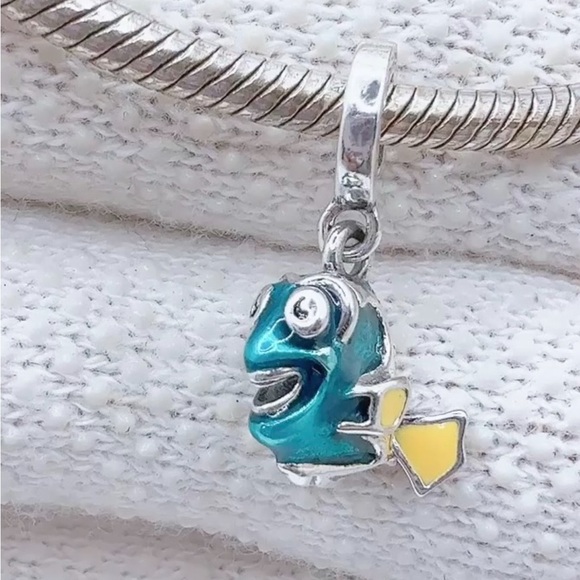 Jewelry | Pandora Disney Pixar Finding Nemo Dory Dangle Charm S925 ...